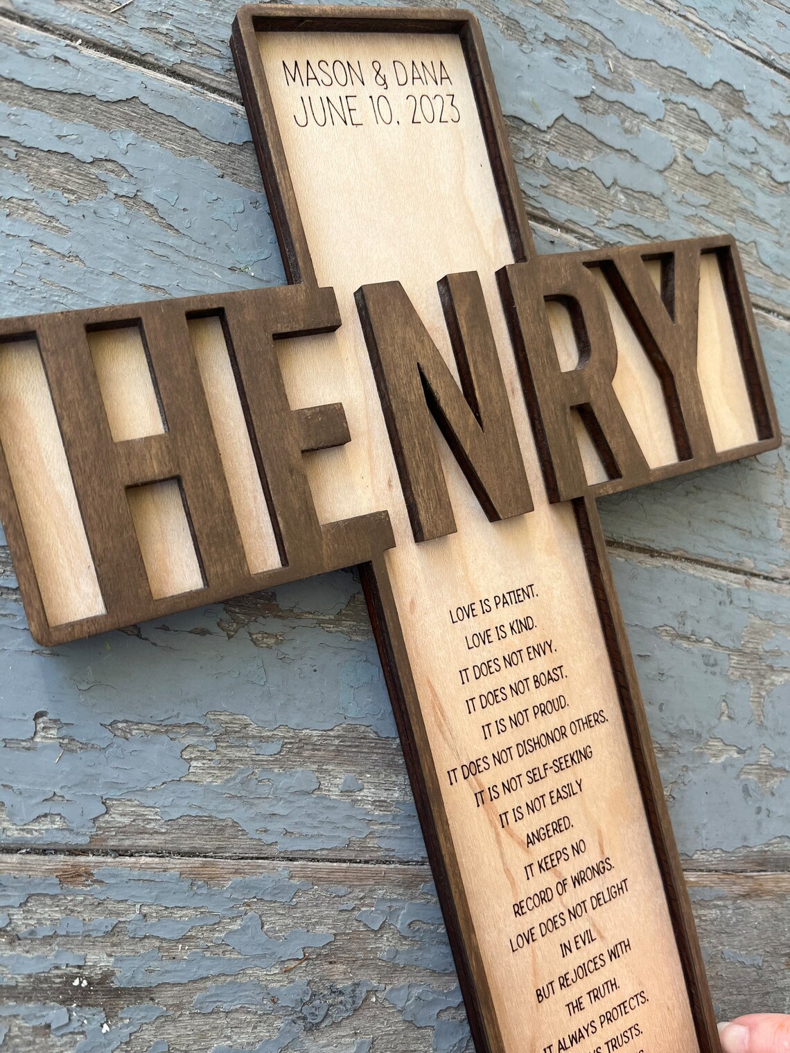 Personalized Wedding Cross Custom Wedding Cross Wedding - Etsy