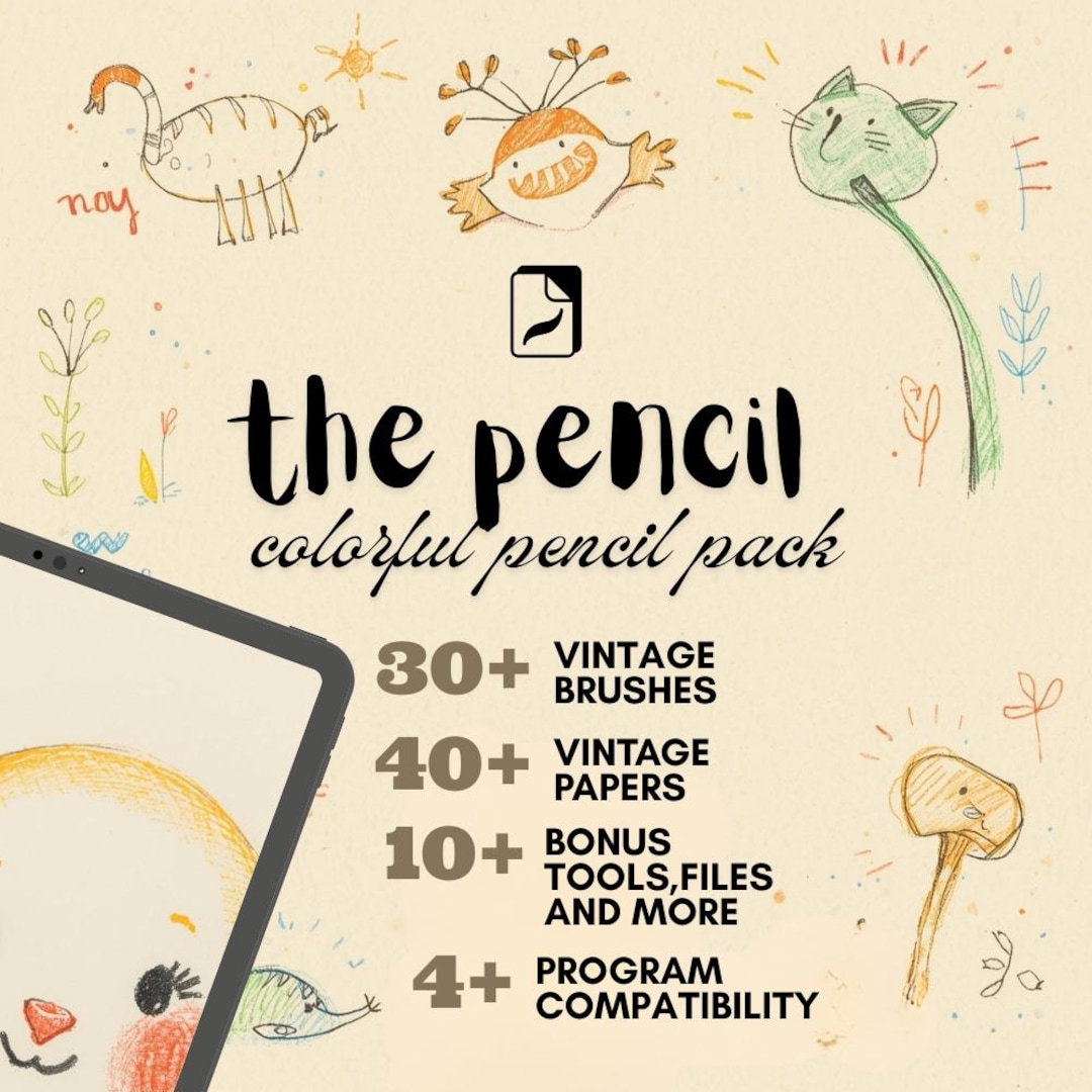 Realistic Pencil Brushes for Procreate, Graphite Sketch Brushes (digital Download) - Etsy