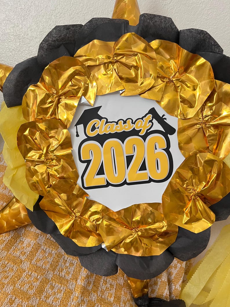 Graduation 2026 Pinata – Custom Colors, Party Decor - Etsy