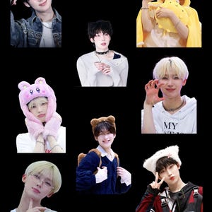 Sunoo Digital Stickers PNG | K-pop Printable Stickers | Transparent ...