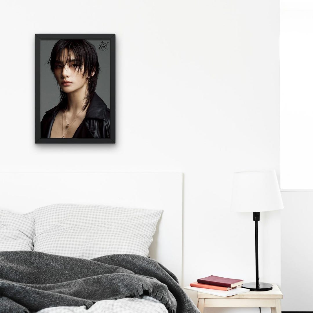 Hyunjin Stray Kids Printable Poster | Digital K-pop Wall Art With ...