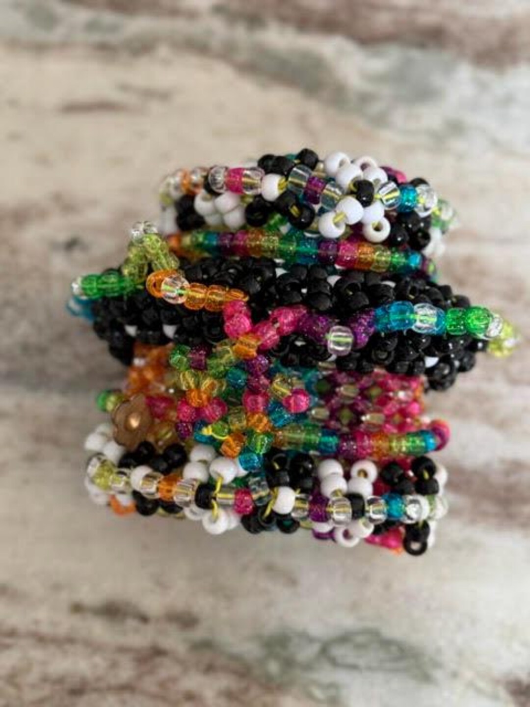 XXL Kandi Cuff With Spinning Bracelet - Etsy