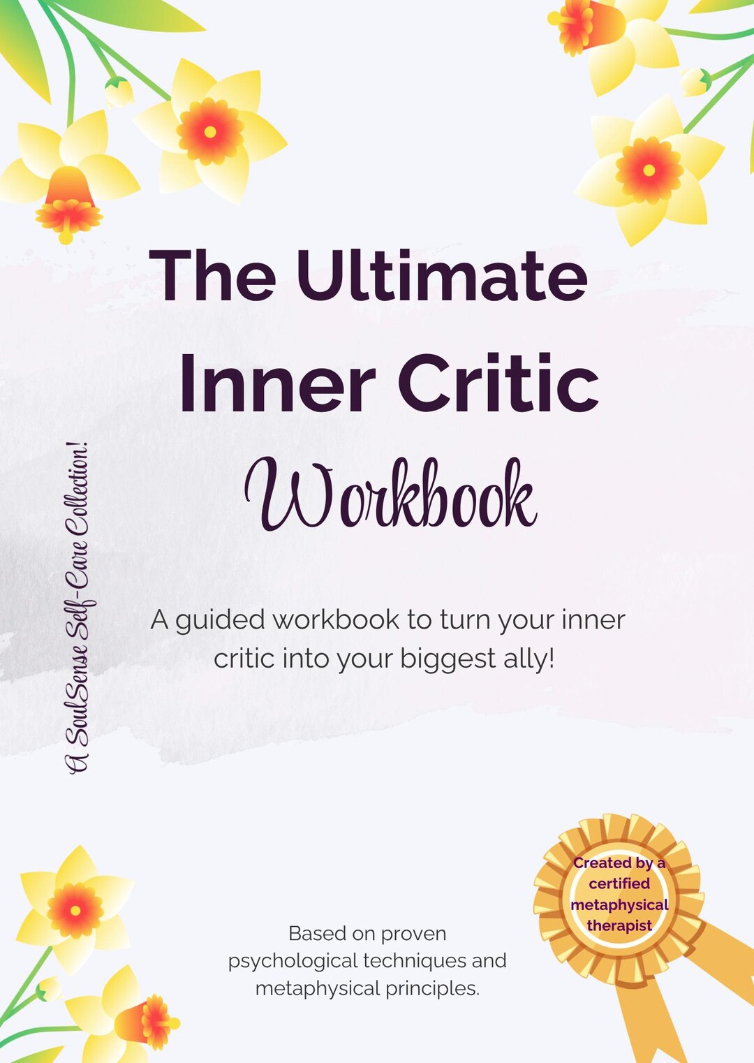 Master Your Inner Critic Workbook | Stop Negative Self-talk | Self ...