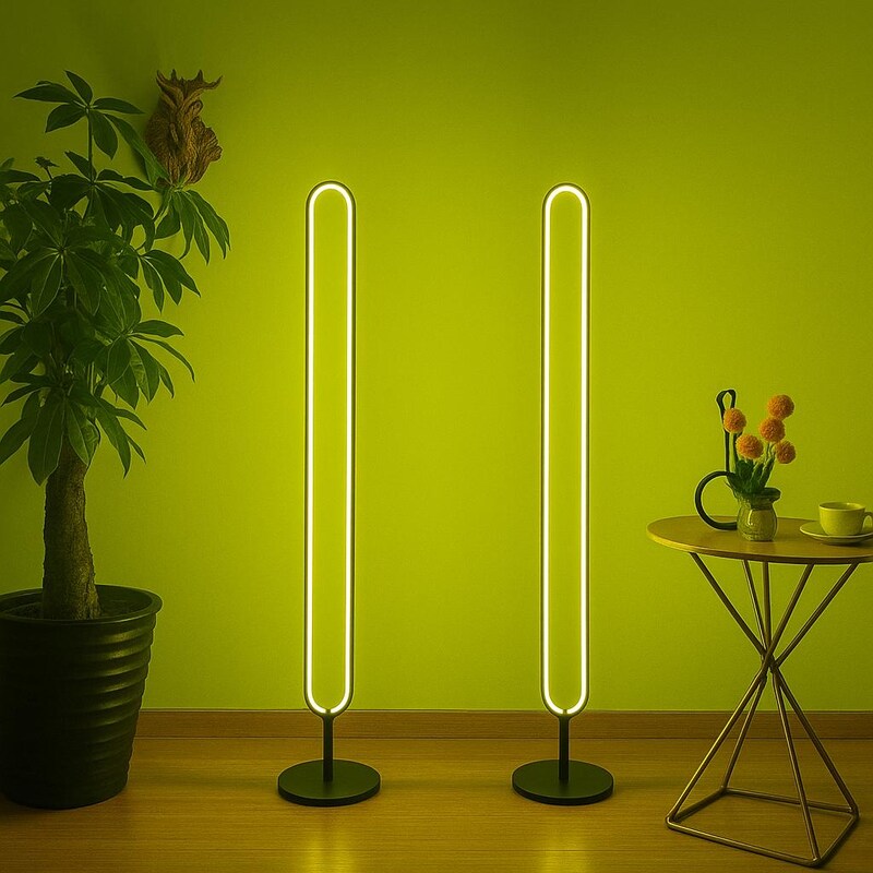 Led Floor Lamp Corner - Etsy