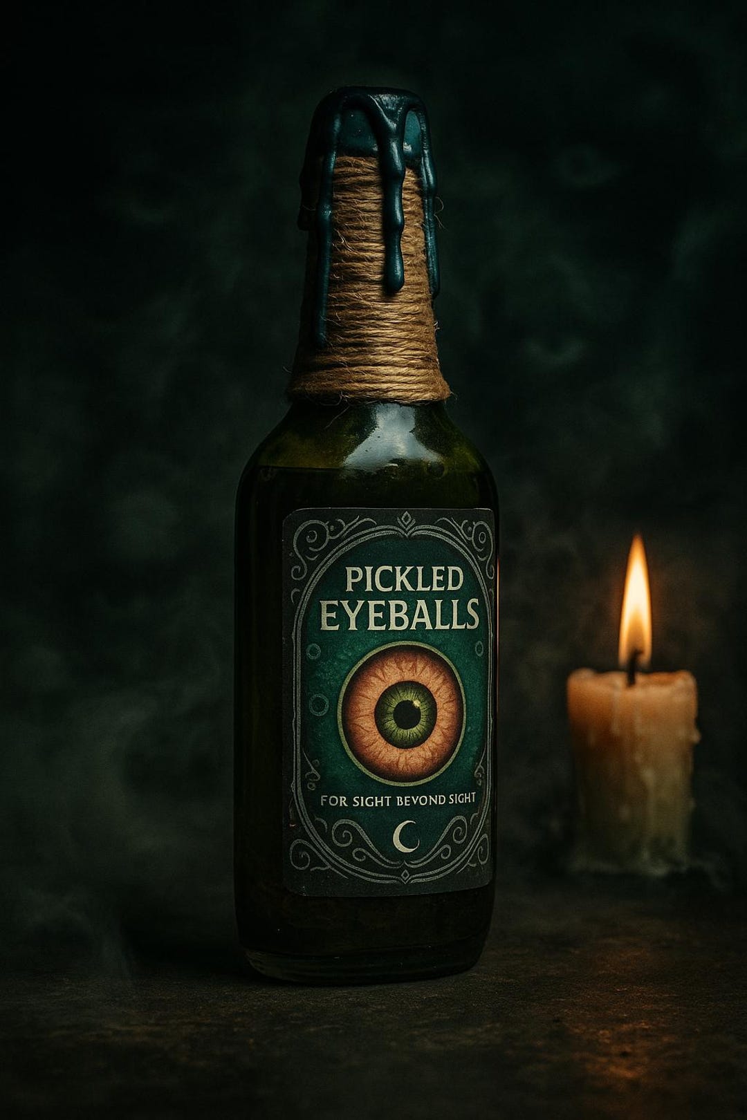 Pickled Eyeballs Potion Bottle – Gothic Halloween Decor - Etsy