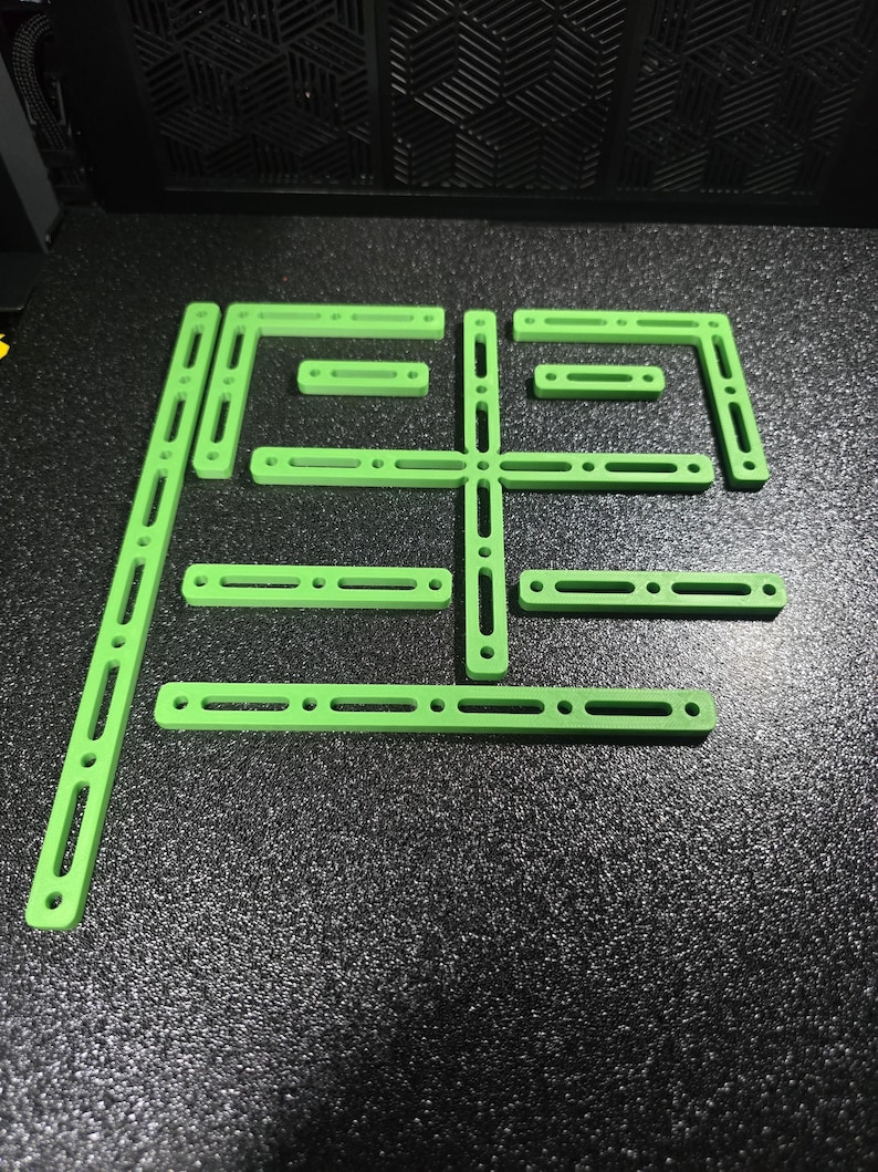 Xtool F1/F2 Ultra Fixture Kit: 18-piece Laser Jig & Fence Set - Mount ...