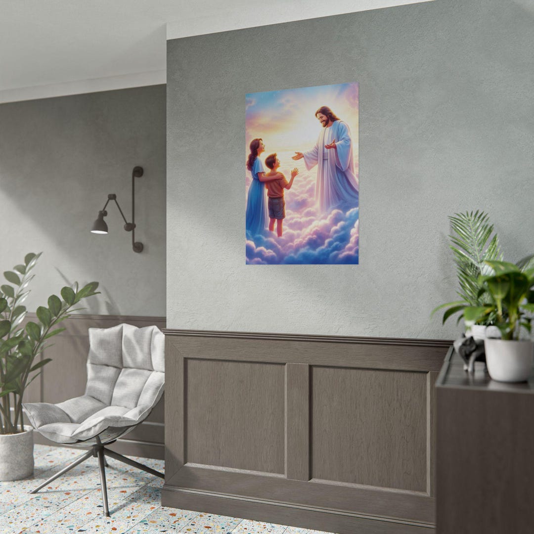 Inspirational Religious Wall Art, Christian Decor, Faith-based Poster ...
