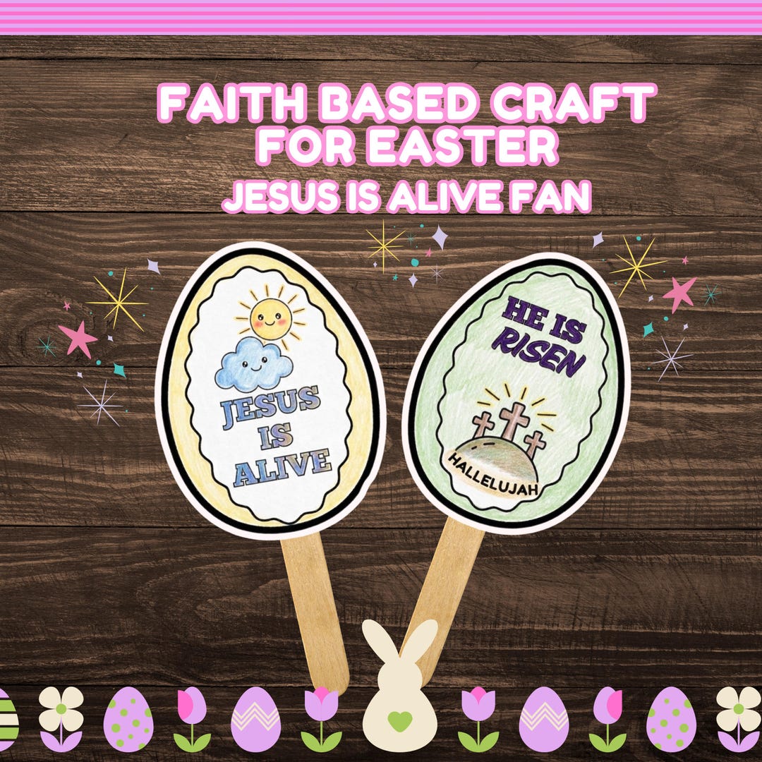 He is Risen Easter Craft | Christian Resurrection Sunday Activity ...