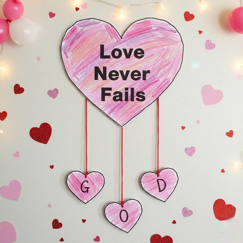 Heart Mobile - Etsy