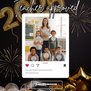 Christian New Year's Eve Craft for Kids | Sunday School Activity ...