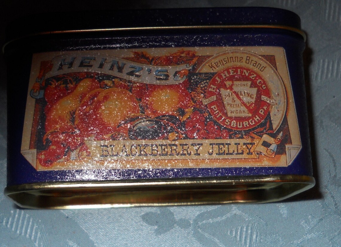 Heinz's Blackberry Jelly Reproduction Tin Vintage - Etsy