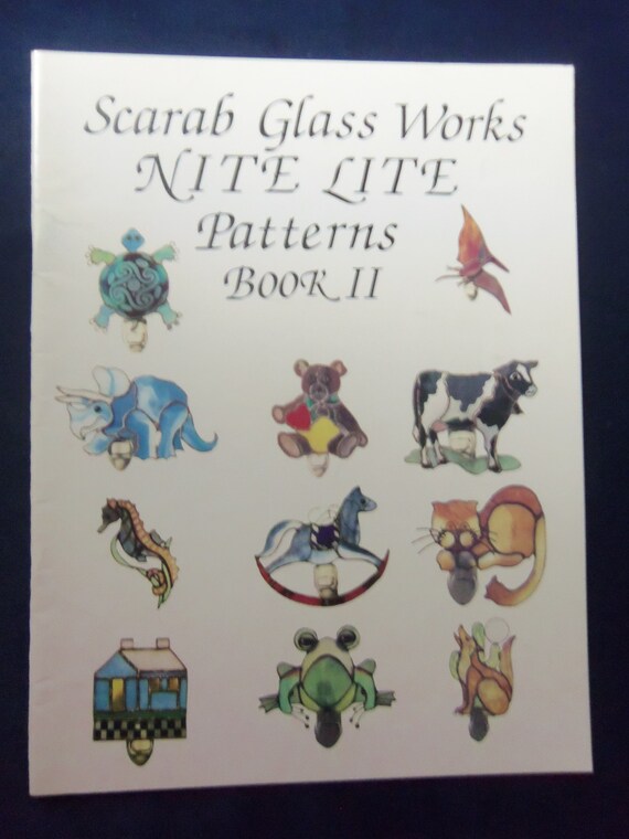 Nite Lite Patterns Book 11 by Scarab Glass Works 31 Patterns - Etsy