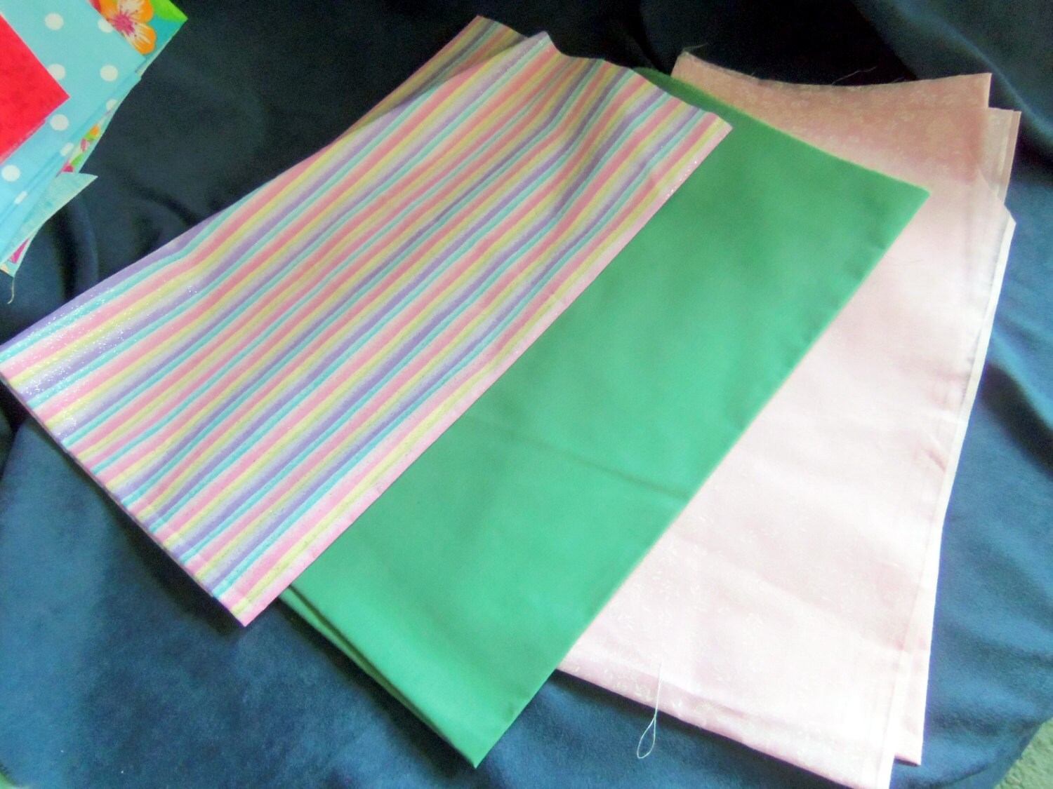 Spring Vintage Fat Quarters, Pink Pattern, Spring Green, and Pastel ...