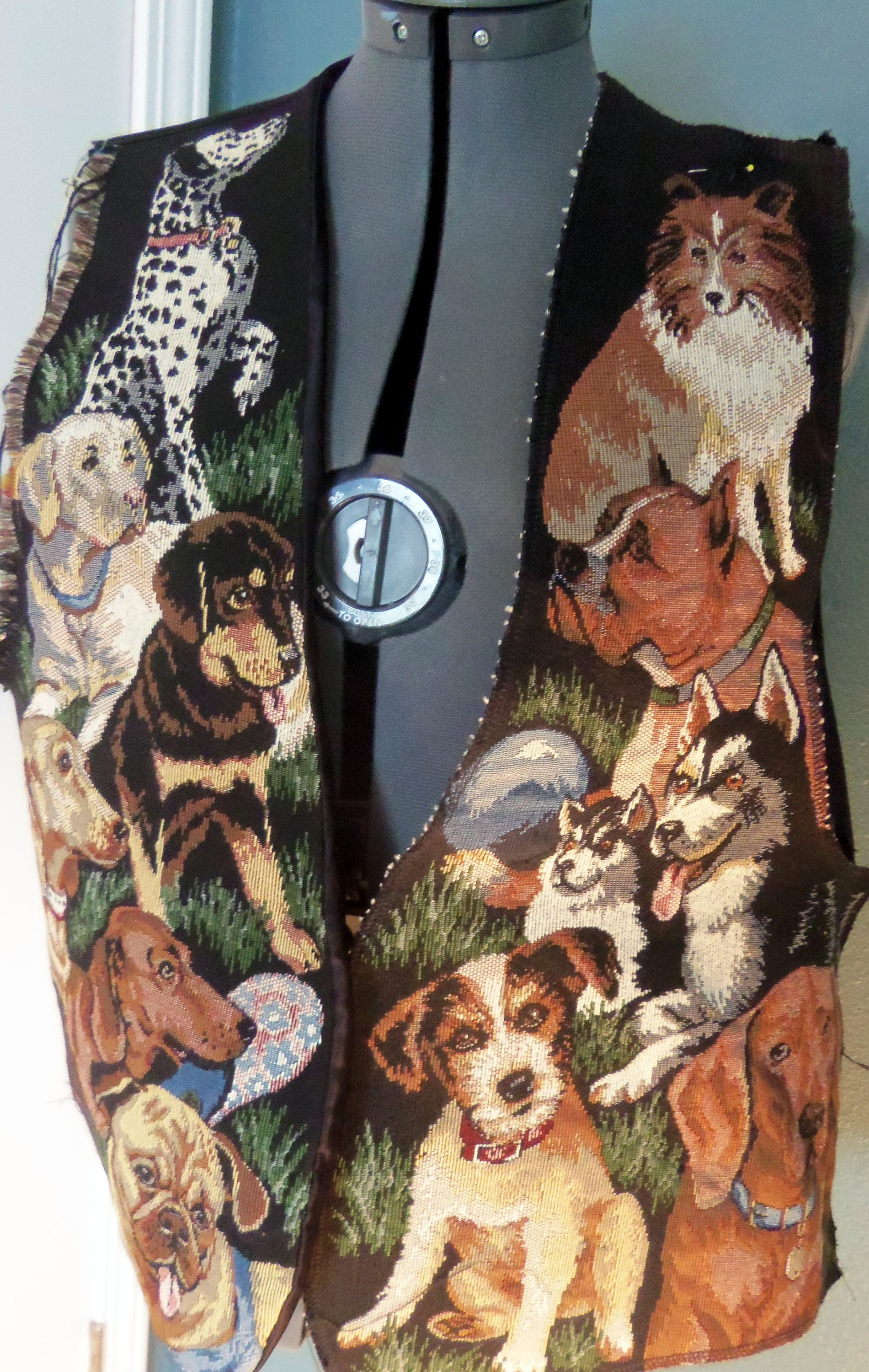 Dog Breed Vest Panels for Vests or Jackets, Vintage - Etsy
