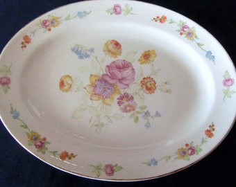 Edwin M Knowles Platter - Etsy