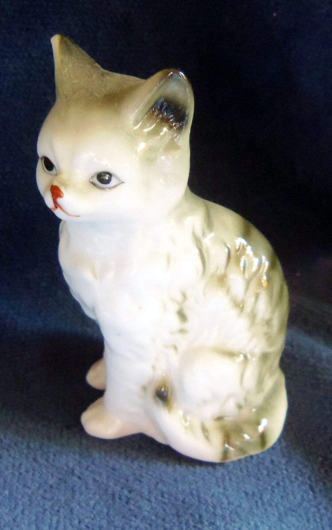 Cute Little Bone China Kitten Figurine, About 3 Inches Tall - Etsy