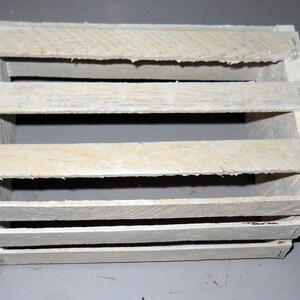 Shabby Chic Small Slatted Wooden Box, Vintage - Etsy