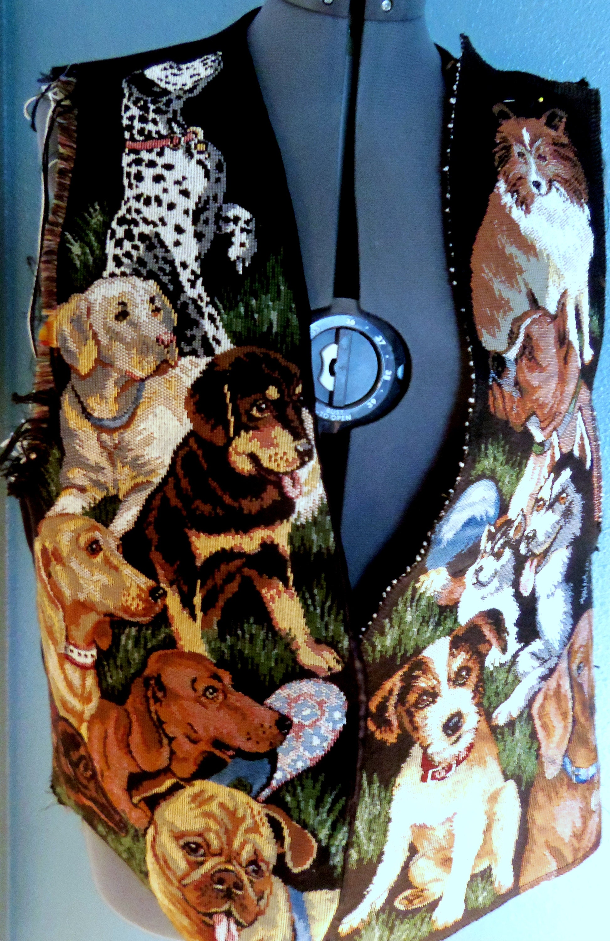 Dog Breed Vest Panels for Vests or Jackets, Vintage - Etsy