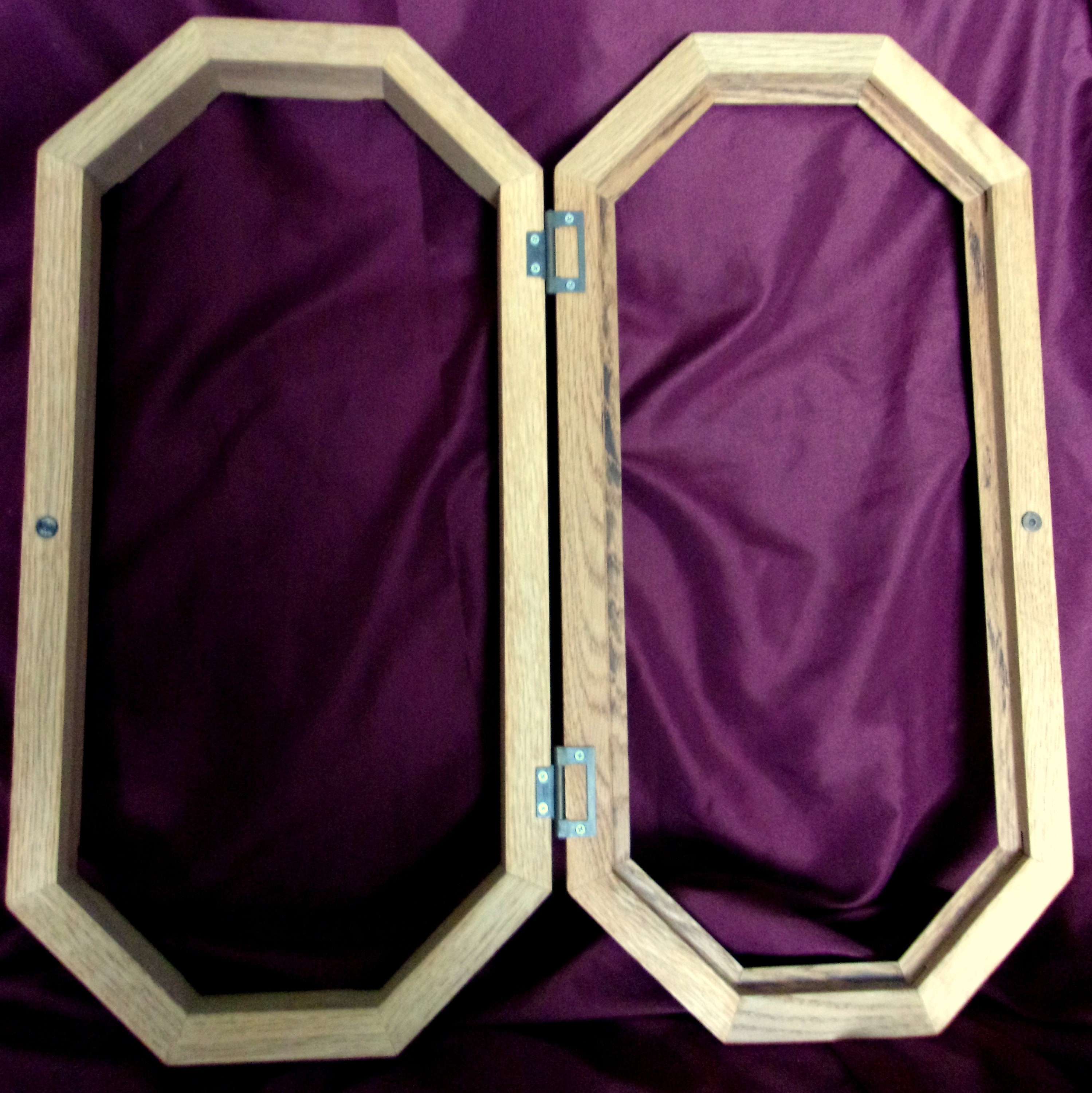 Clarity Oak Clock Frame With Hinged Door, One of a Kind, Vintage - Etsy