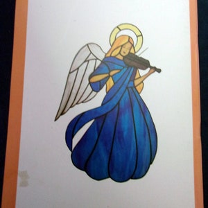 Keepsakes in Stained Glass by Eva Battoe, Angels, Nativity Set ...