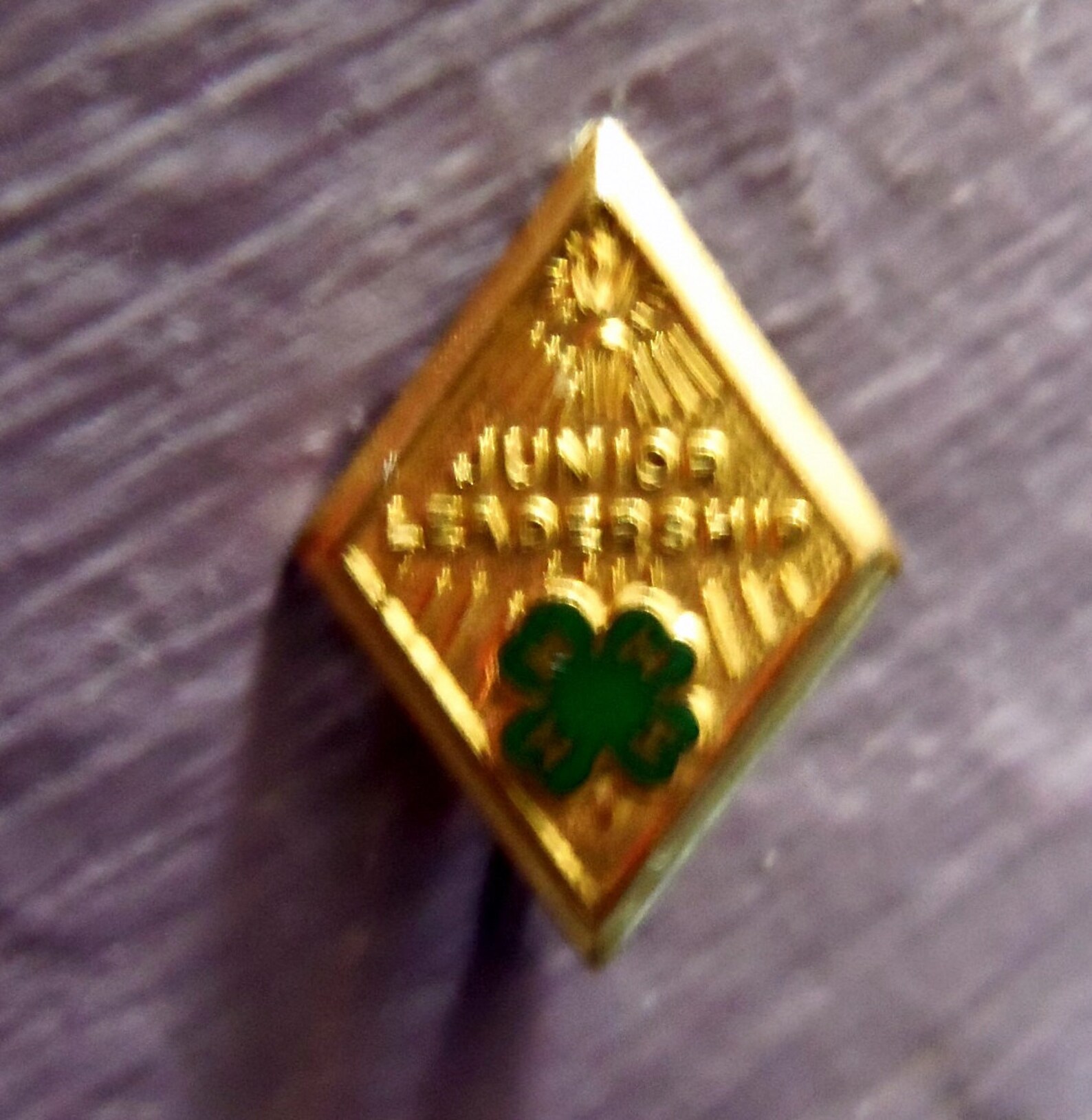 4-H Pins From the Early 60's, Third Year is Sterling, Firfth Year and ...