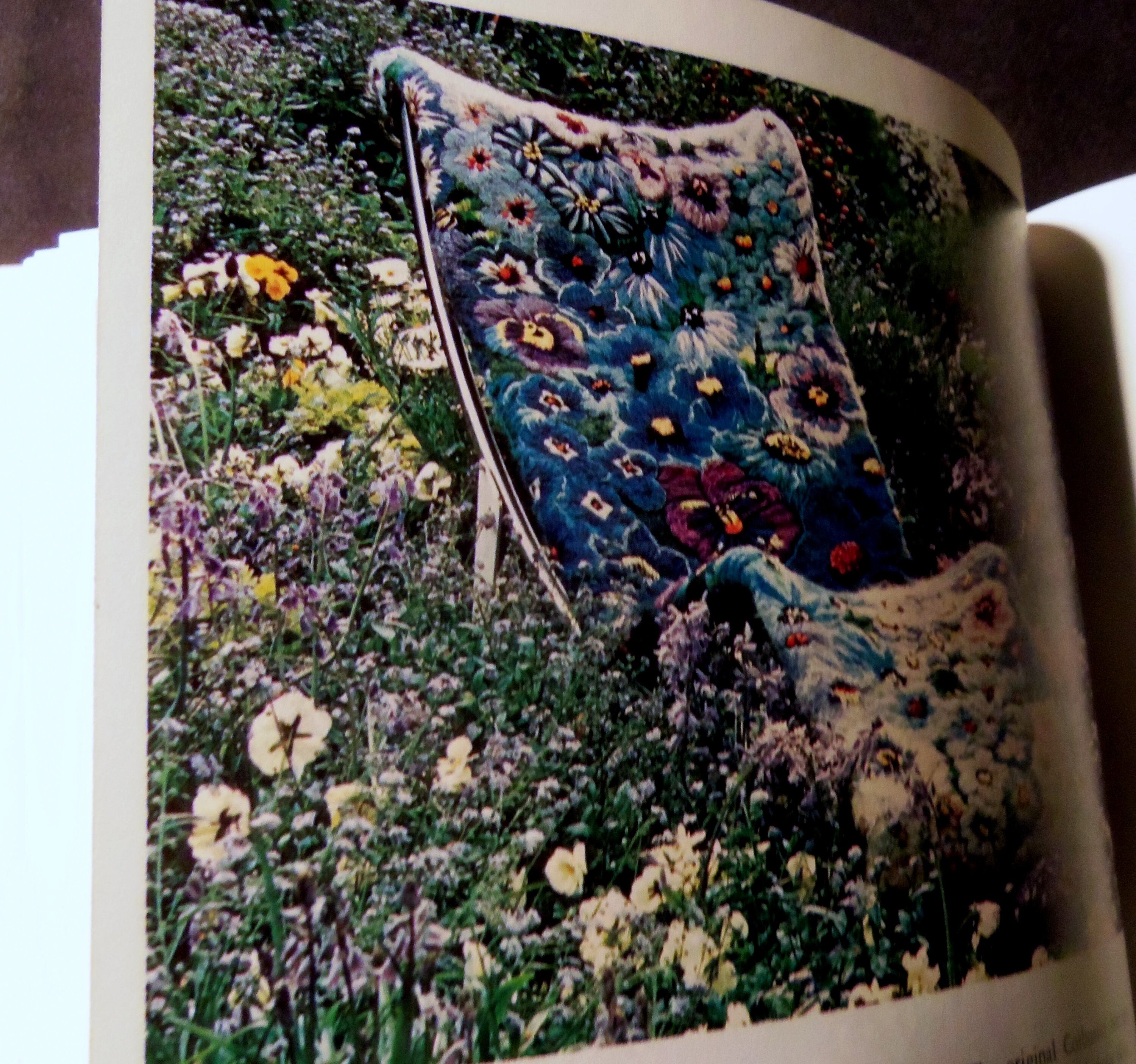 Needle Painting A Garden of Stitches, Haraszty and Colen, Vintage - Etsy