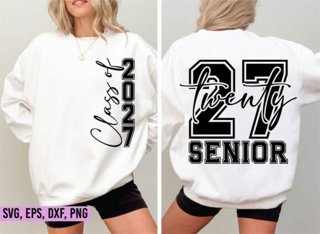 Class of 2027 SVG: Senior Year Digital Cut Files - Etsy