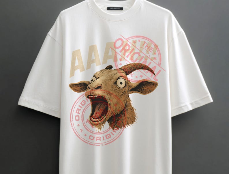 Screaming Goat Meme PNG: Funny Farm Animal Clipart (digital Download ...