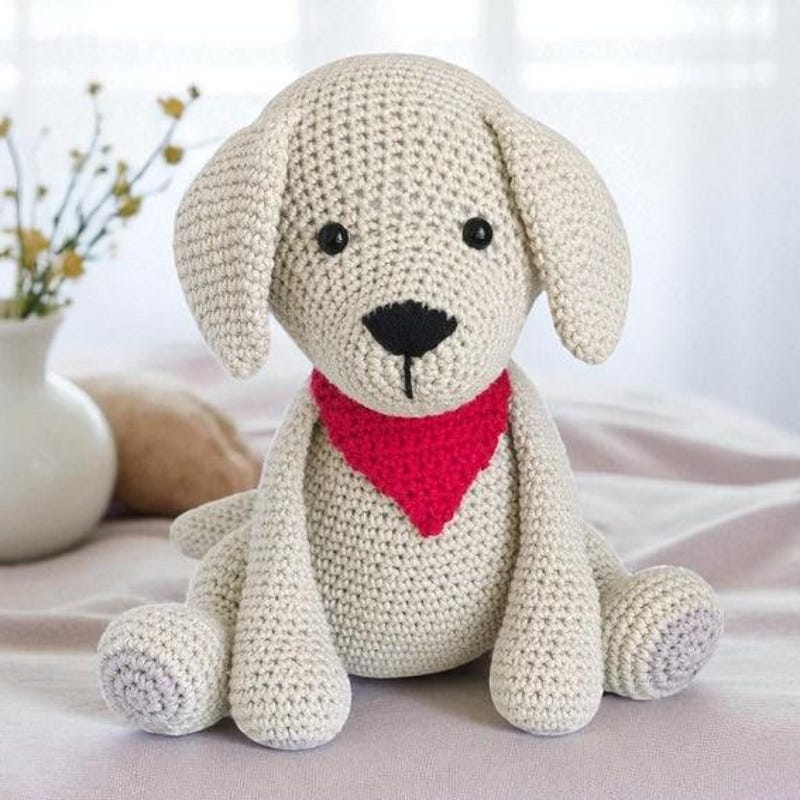 Crocheted Labrador - Etsy