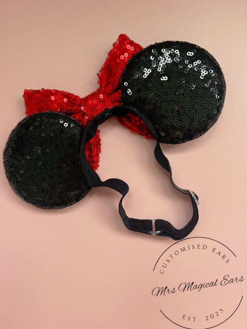 Baby & Toddler Minnie Mouse Inspired Mouse Ears | Classic Black Ears ...