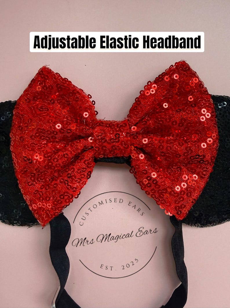 Baby & Toddler Minnie Mouse Inspired Mouse Ears | Classic Black Ears ...
