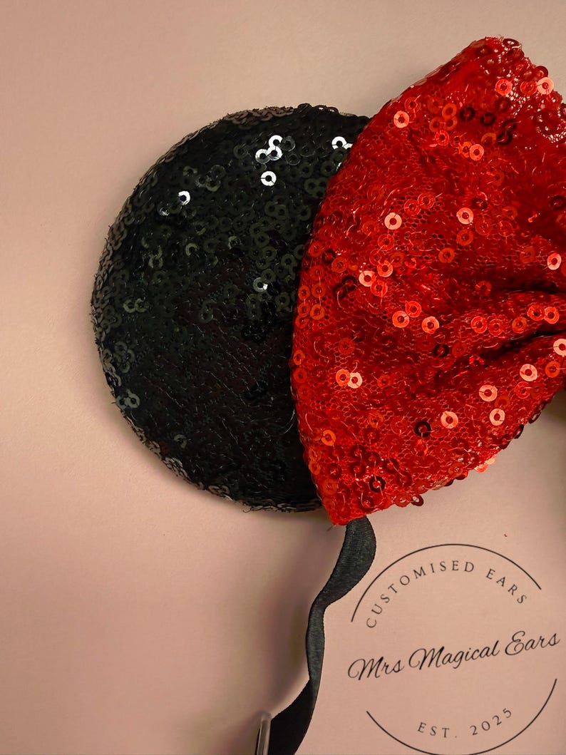 Baby & Toddler Minnie Mouse Inspired Mouse Ears | Classic Black Ears ...