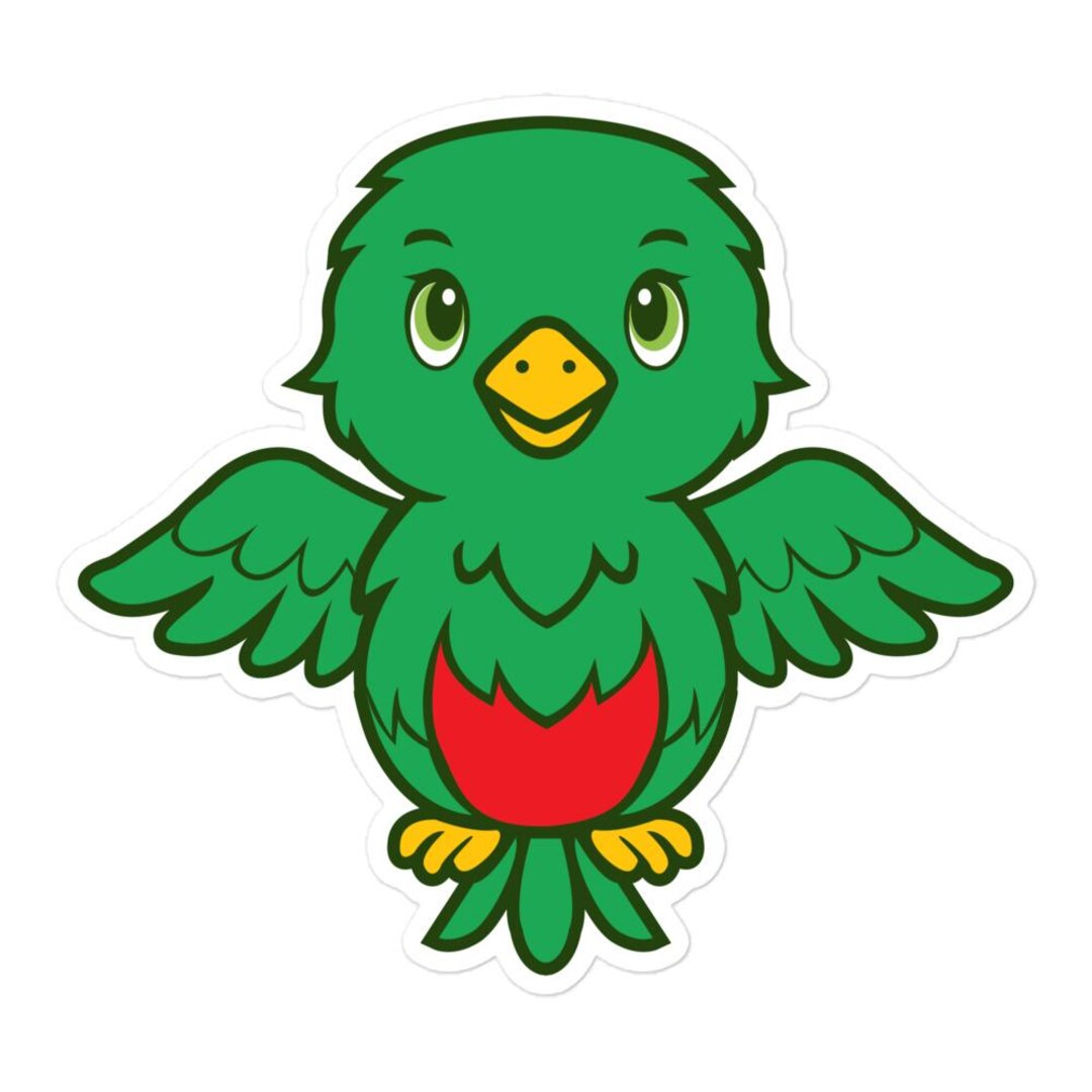Quetzal Bird Vinyl Sticker: Mesoamerican Heritage Decal - Etsy