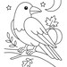 Halloween Crow Coloring Pages: Spooky Autumn Kids Activity (PDF ...
