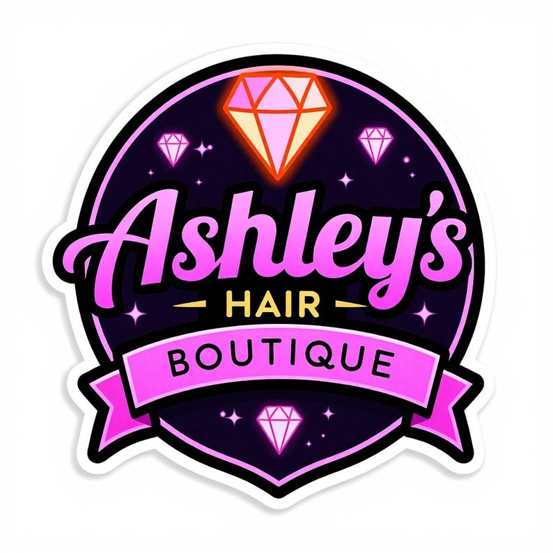 Custom 3D Logo Design: Sparkling Business Branding - Etsy