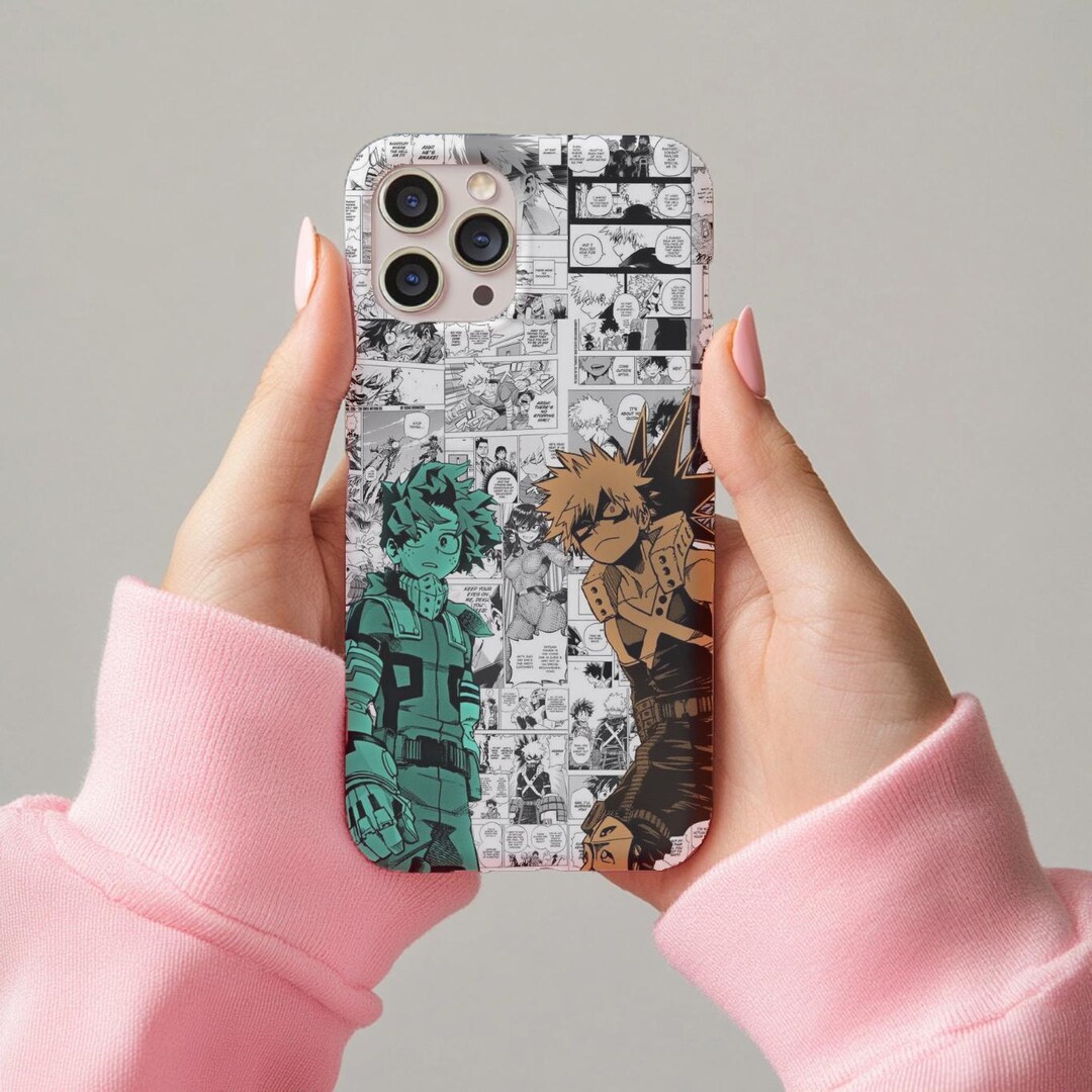 Bkdk Cute Phone Case || Anime and Manga Collage Style || My Hero ...