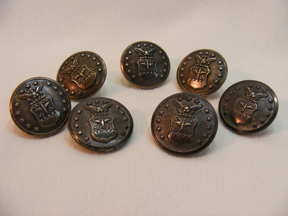 Seven Vintage Airforce Dress Uniform Buttons S. Meyer Co. - Etsy