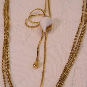 White and Gold Curated Collection, White Enamel Jewelry Lot, Layered ...