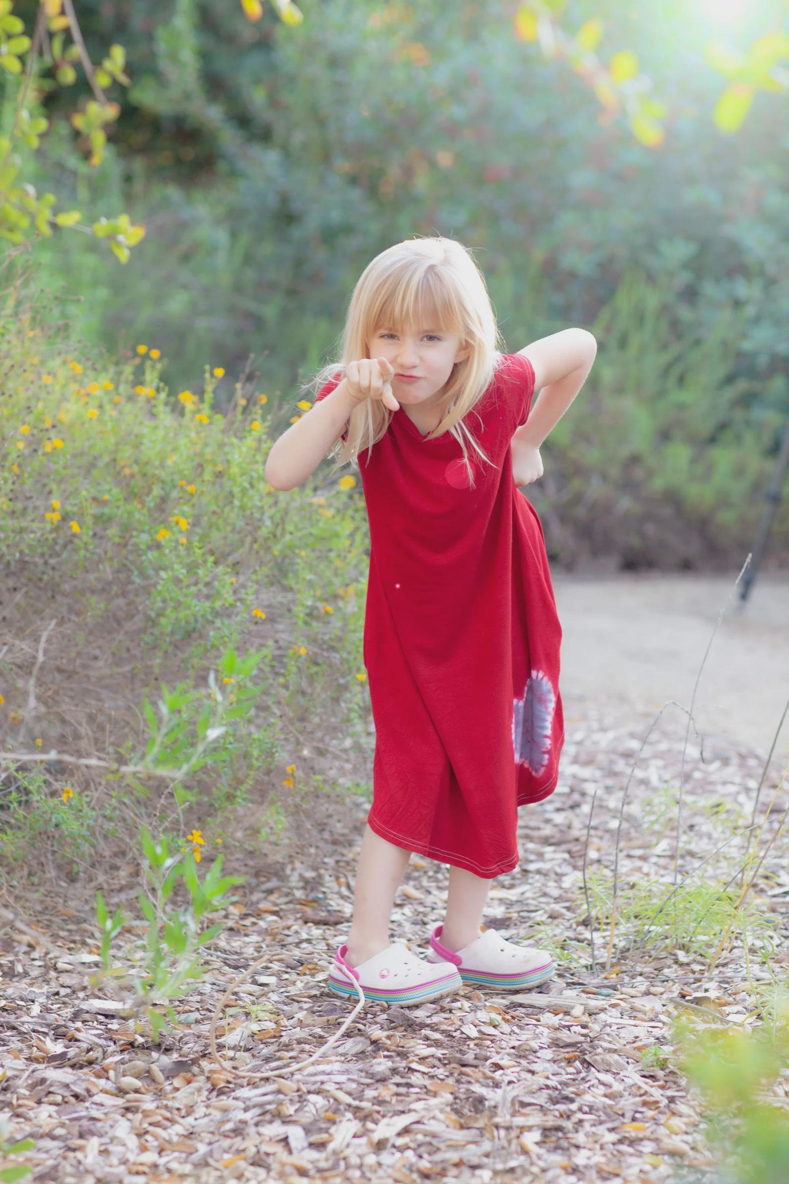 Red Heart Kids Dress – Soft Bamboo Tencel | Sensory-friendly ...