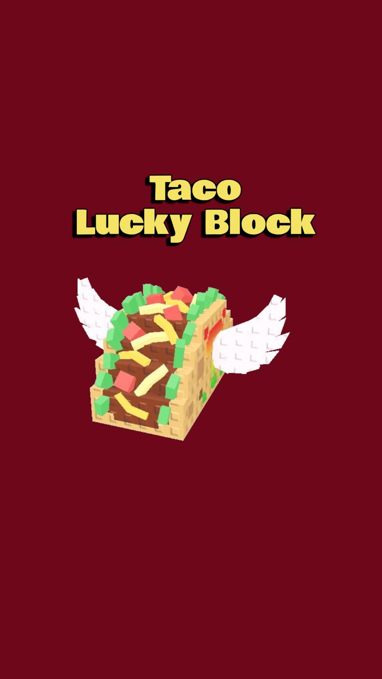 Taco Lucky Block Steal A Brainrot Roblox - Etsy