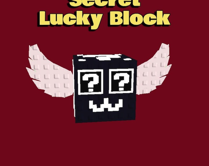 Secret Lucky Block Steal A Brainrot Roblox - Etsy