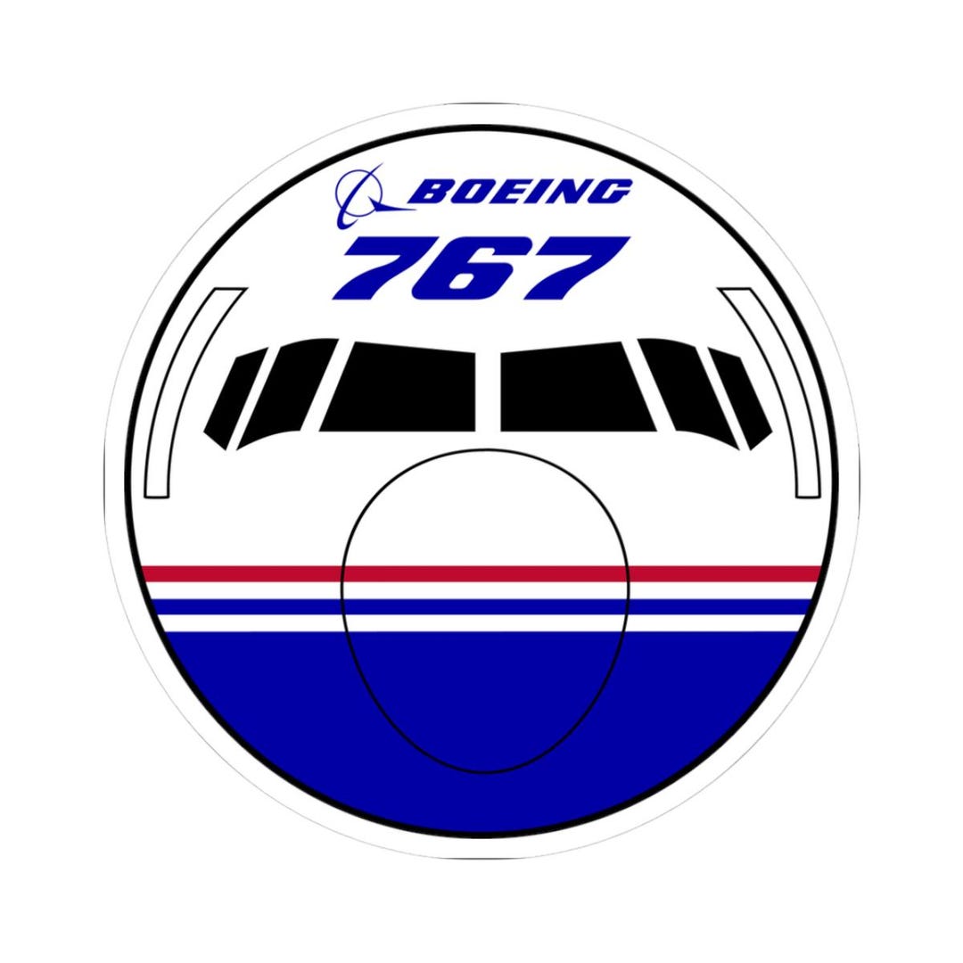 Boeing B767 B 767 Front View Sticker | Retro Boeing Livery Decal - Etsy