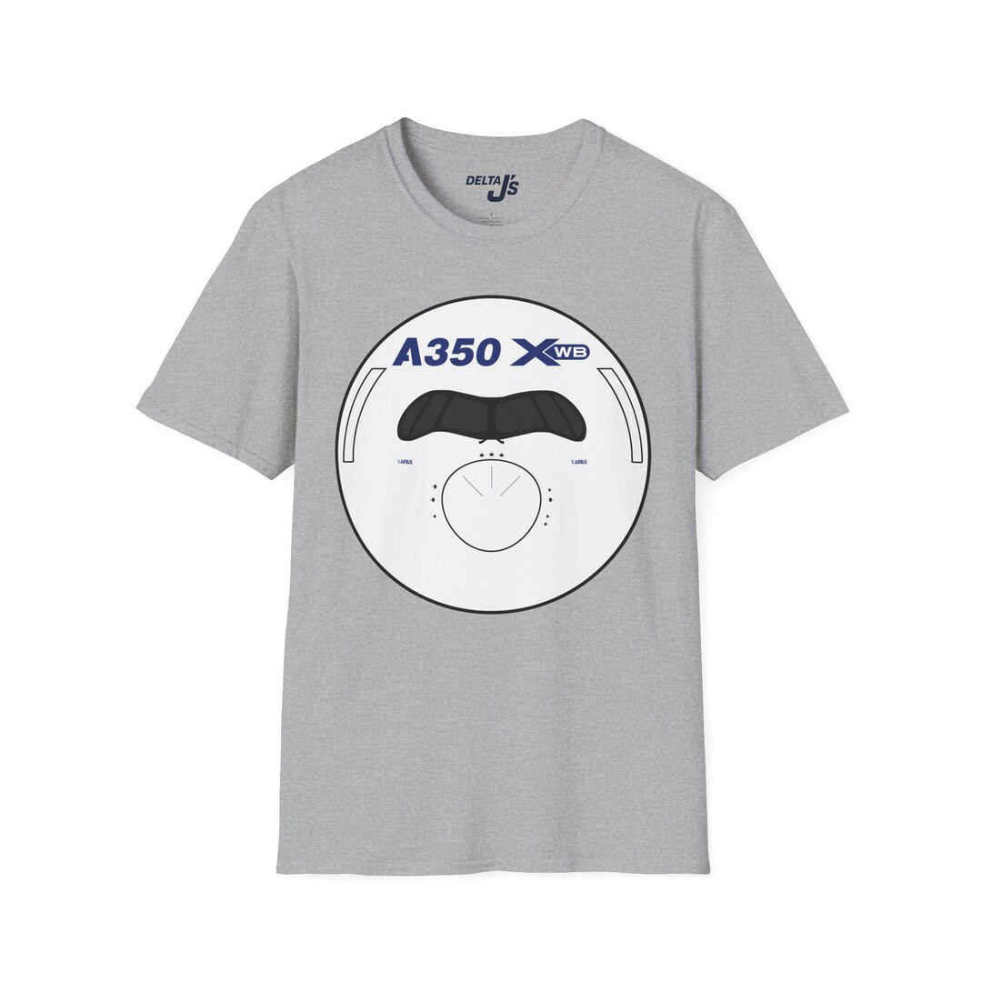 Airbus Industrie A350 A 350 XWB Graphic Tee | Extra Wide Body Airliner ...