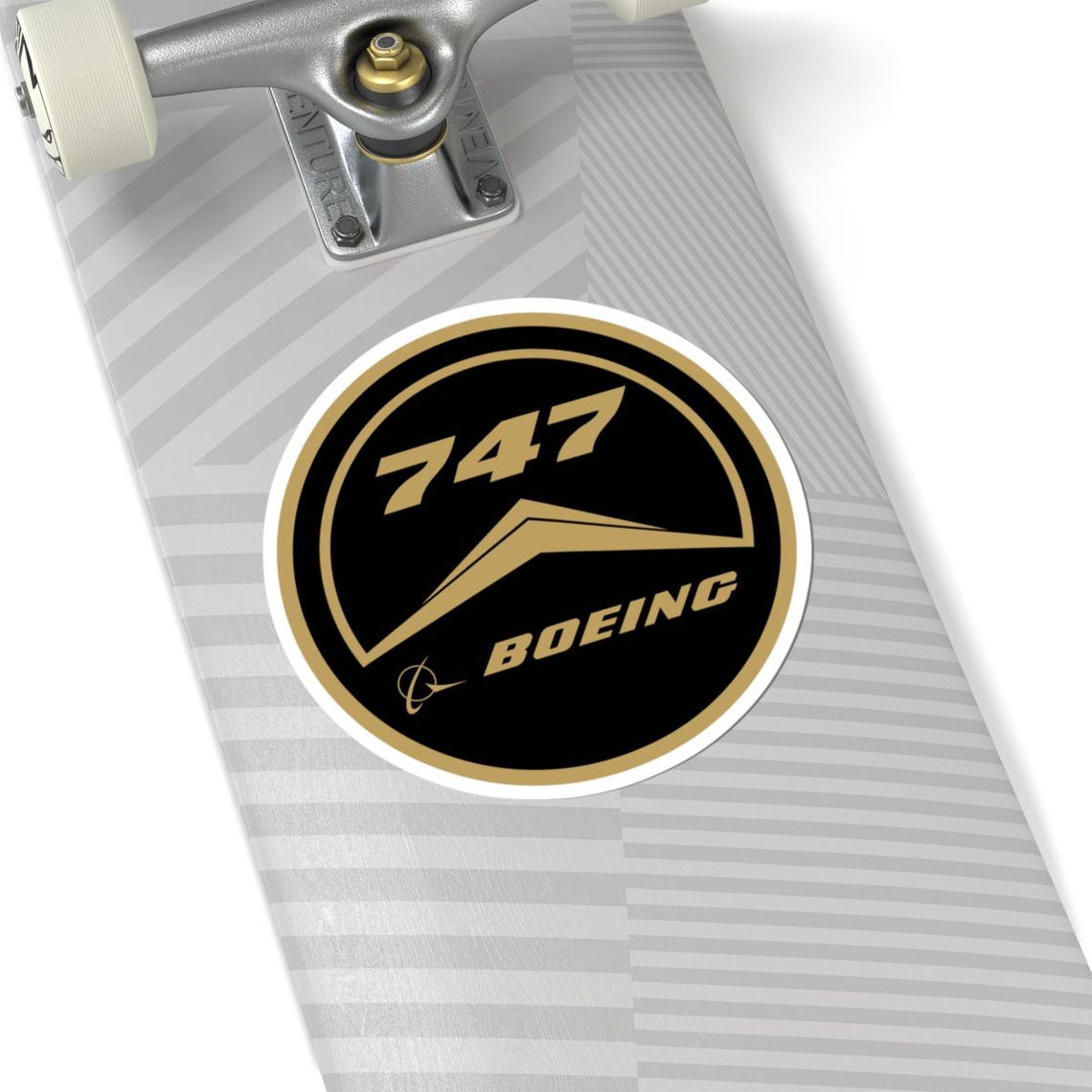 Old Vintage Style Round Boeing B 747 B747 Logo Decal / Sticker - Etsy