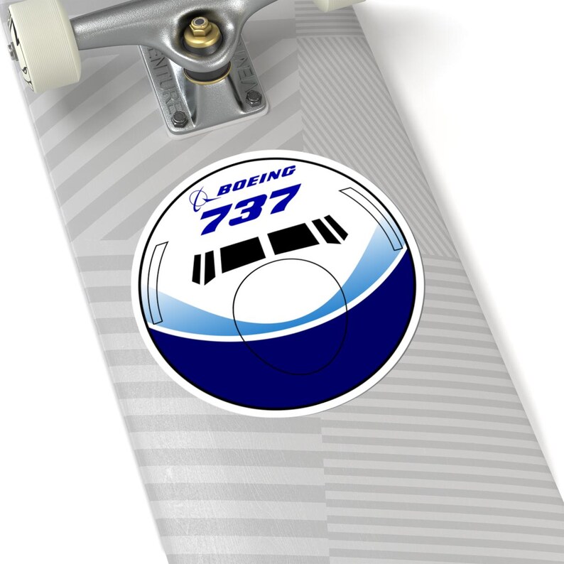 Boeing B737 B 737 Front View Sticker | Boeing Dreamliner Livery Decal ...