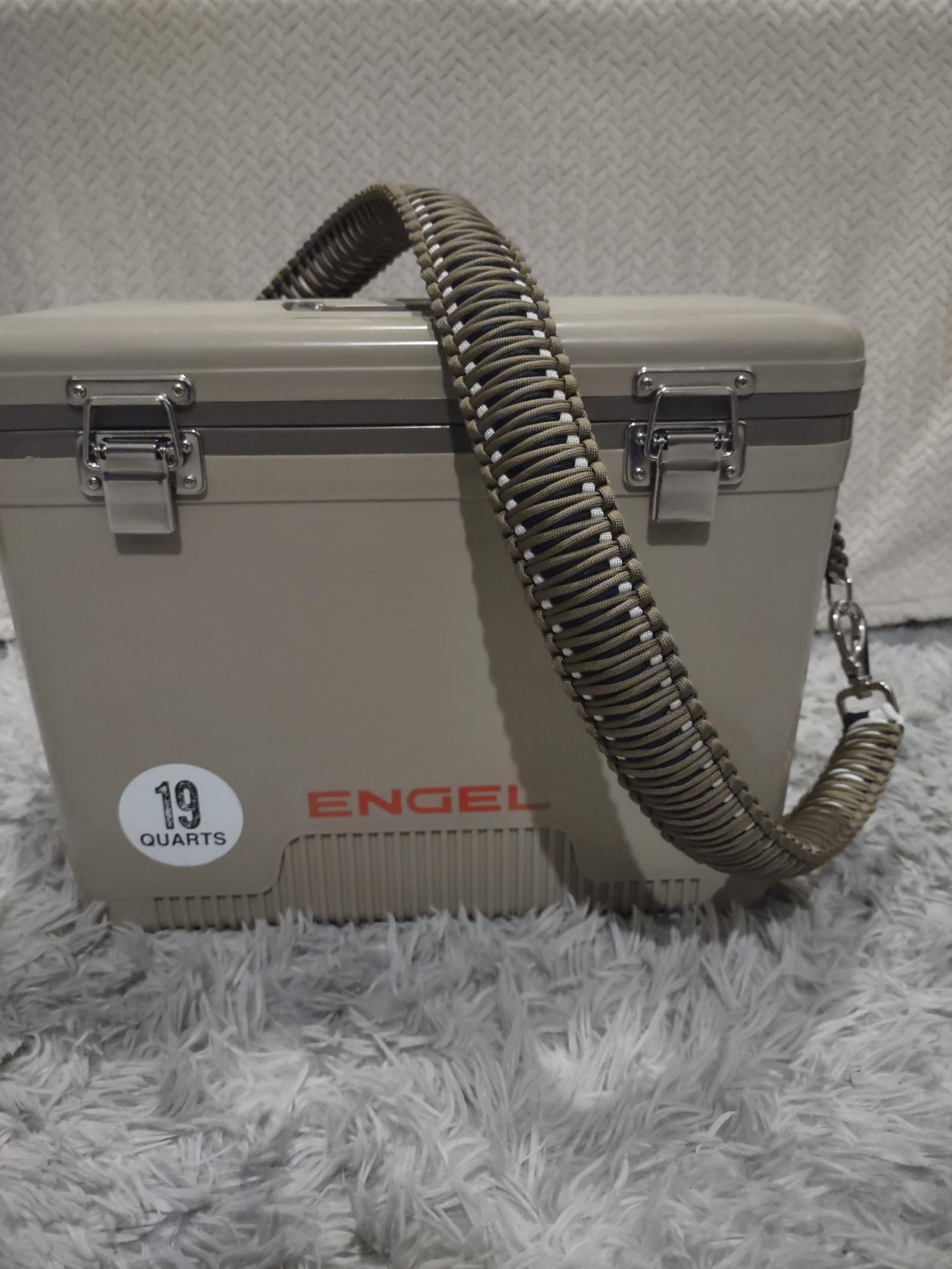 Handmade Paracord Cooler Strap: Heavy Duty Engel Cooler Shoulder Strap ...