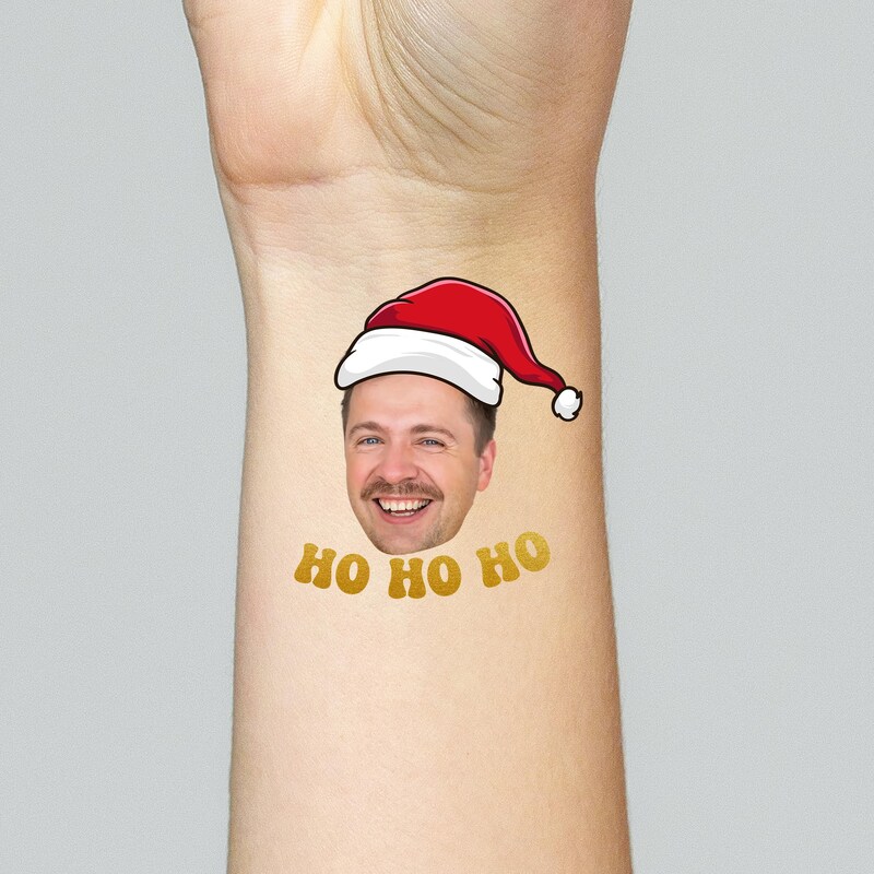 Christmas Tattoos Kid - Etsy