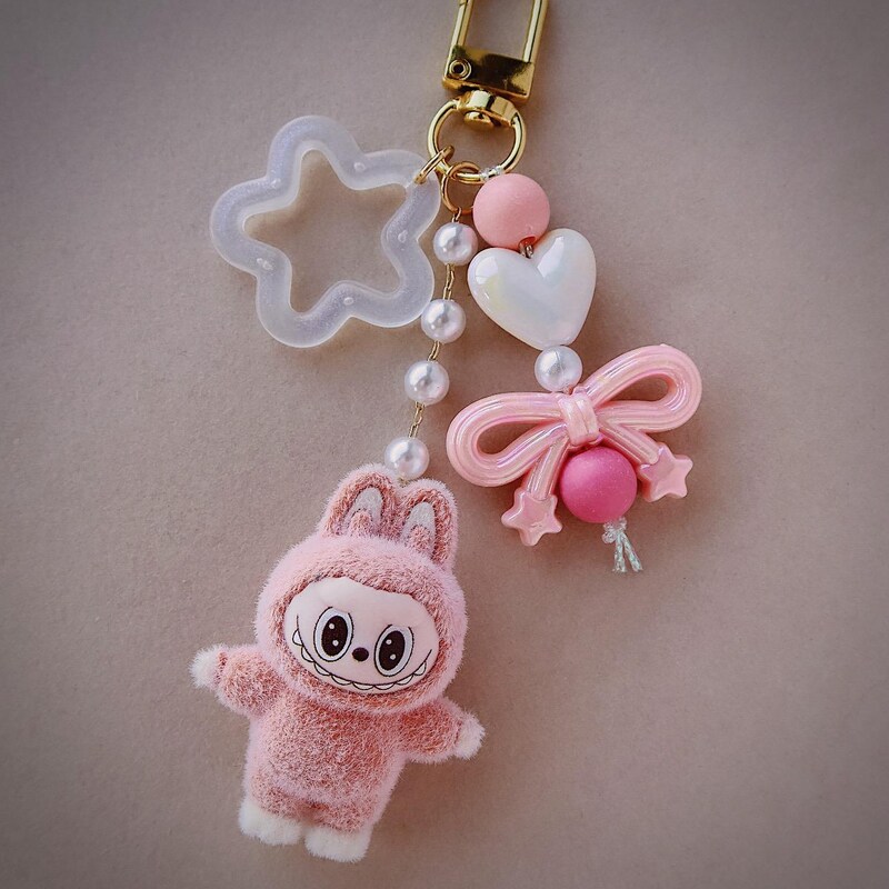 Labubu Popmart Keychains - Etsy