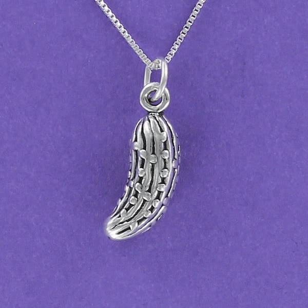 Pickle Necklace - Etsy