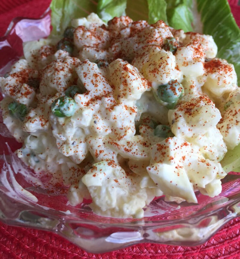 Low Carb Faux Potato Saladpdf Recipe Etsy